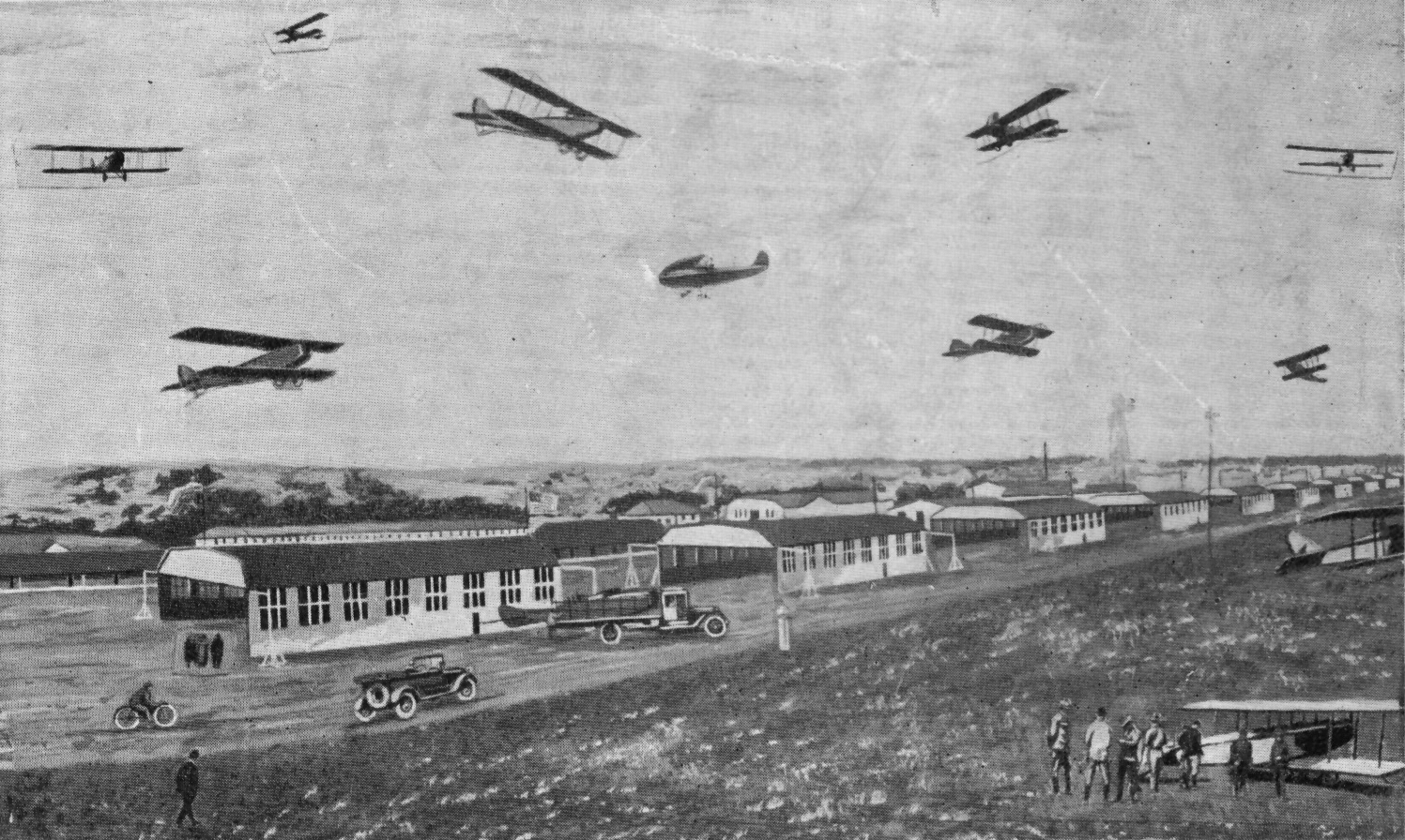 Kahn’s Hangars, Part One: World War One Training Fields - Albert Kahn ...